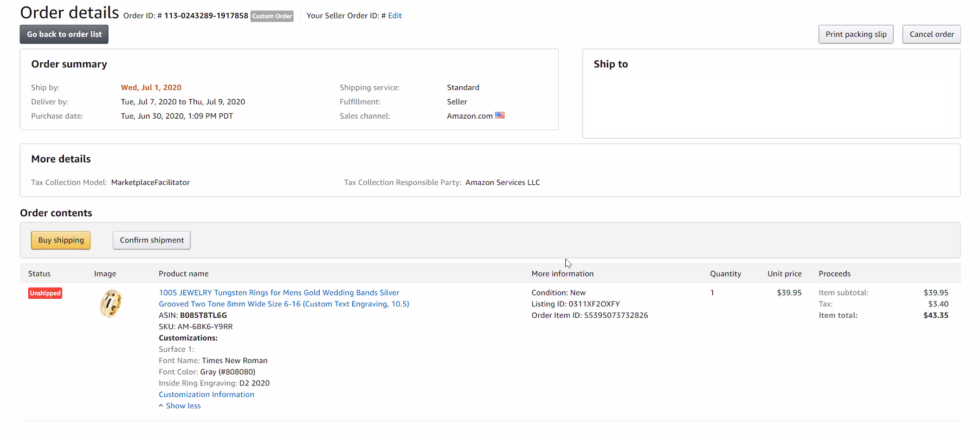 Connect Amazon Custom and Shipstation Fast - DataAutomation